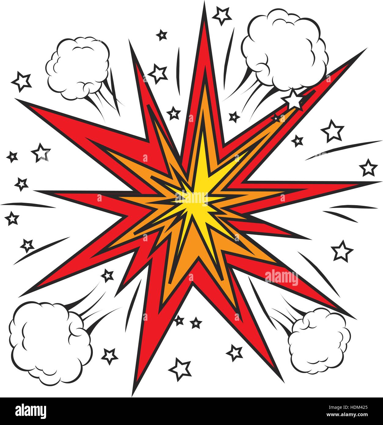 boom comic pop art vector illustration design Stock Vector Image & Art ...