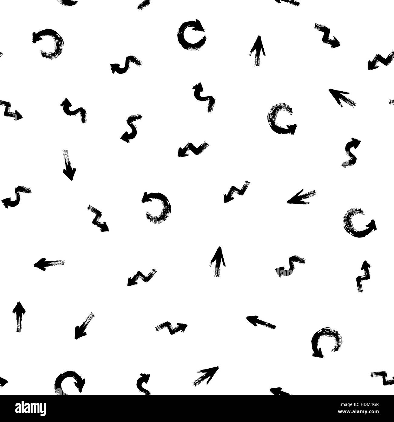 Arrows Pattern Painted Stock Vector Image & Art - Alamy