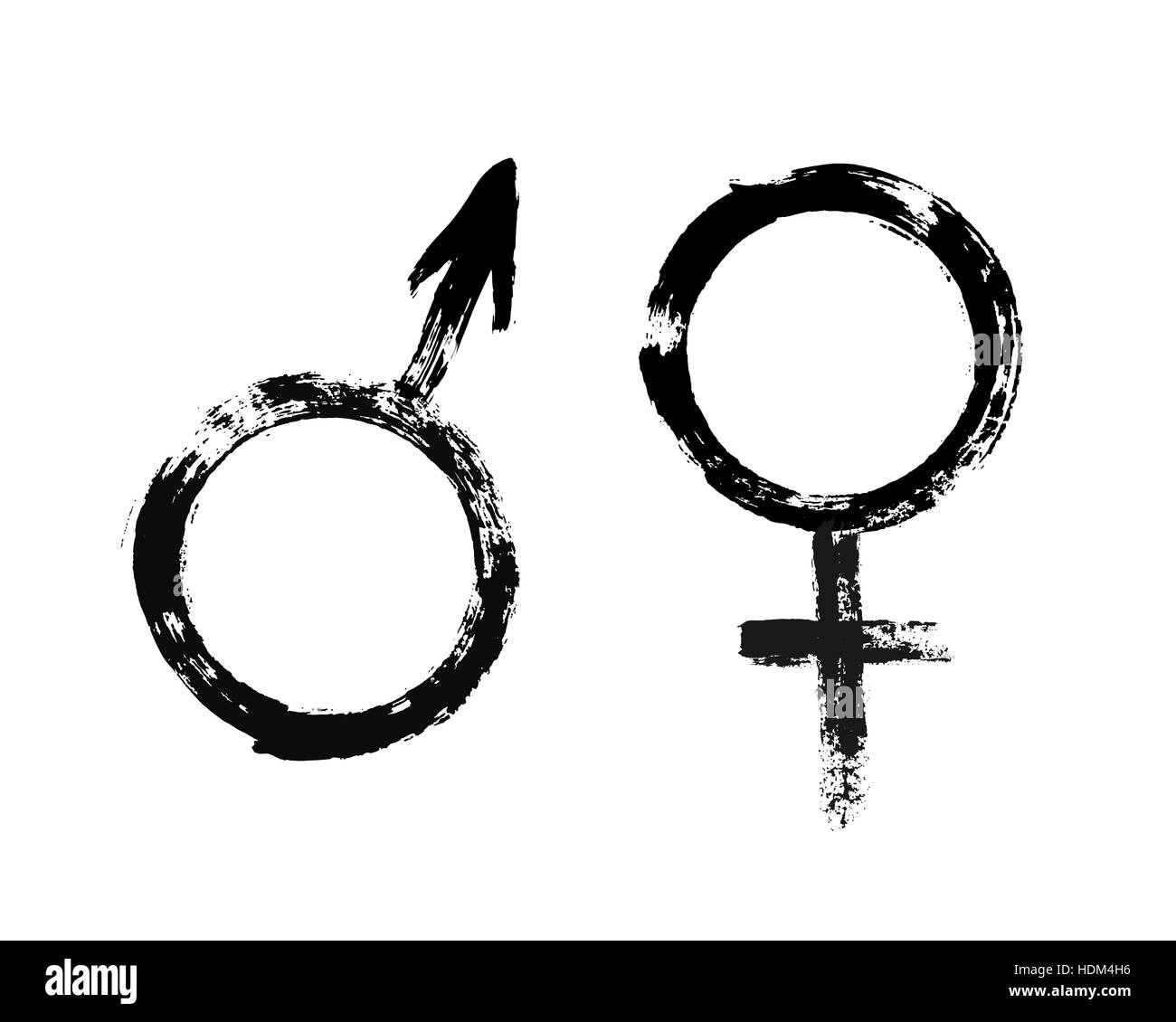 Male female signs Black and White Stock Photos & Images - Alamy