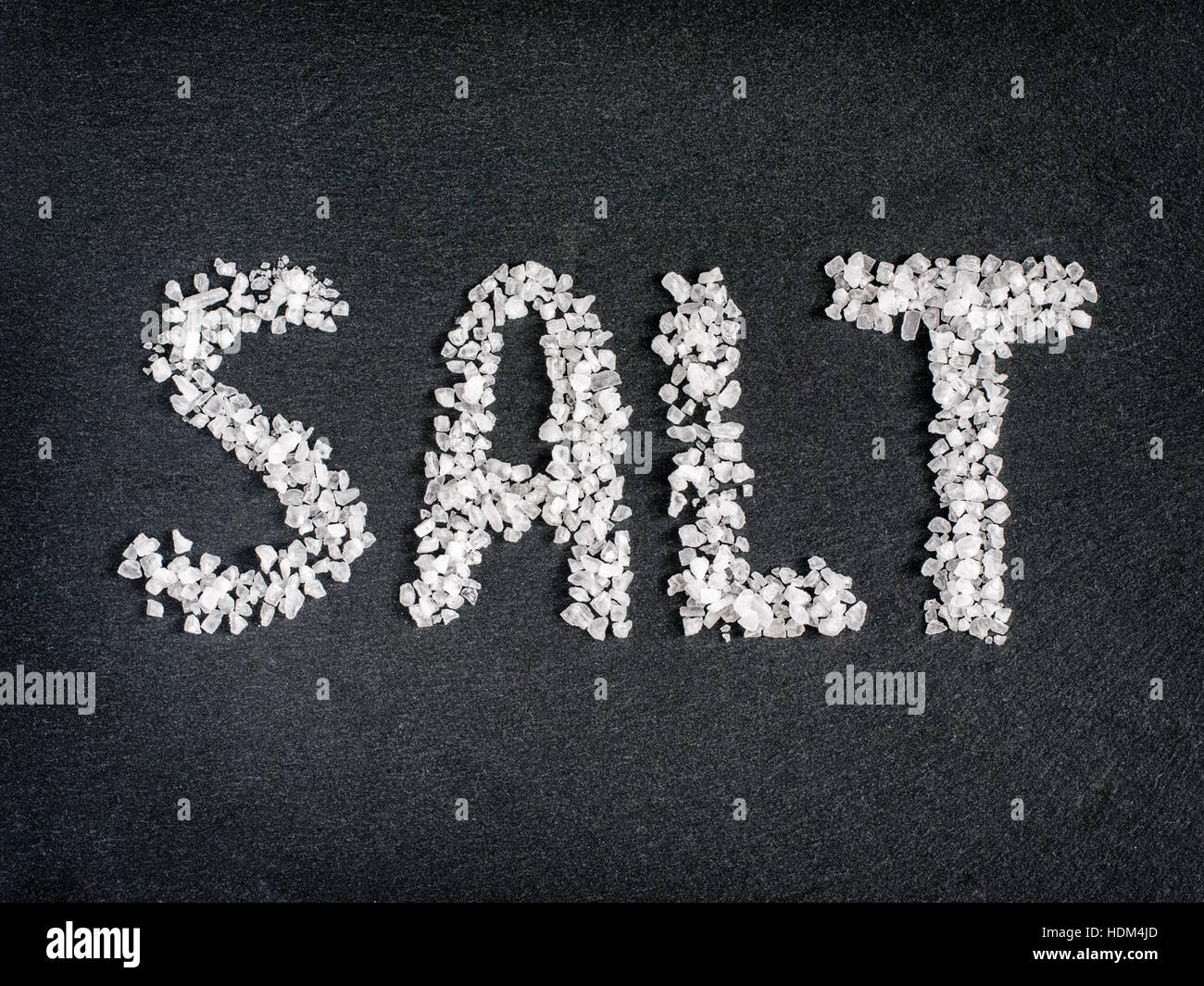 Salt Word High Resolution Stock Photography and Images - Alamy