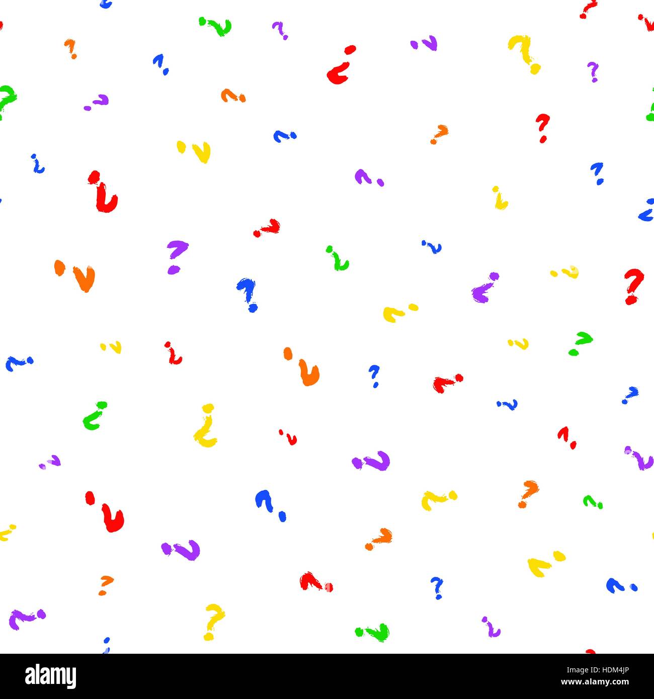 Questions marks seamless pattern hi-res stock photography and images ...