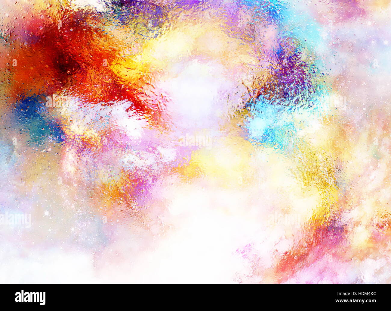 Cosmic space and stars, cosmic abstract background and glass effect ...