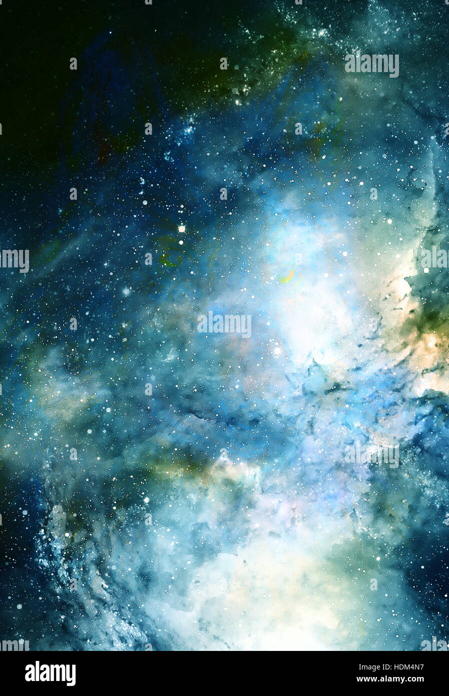 Cosmic space and stars, color cosmic abstract background Stock Photo ...