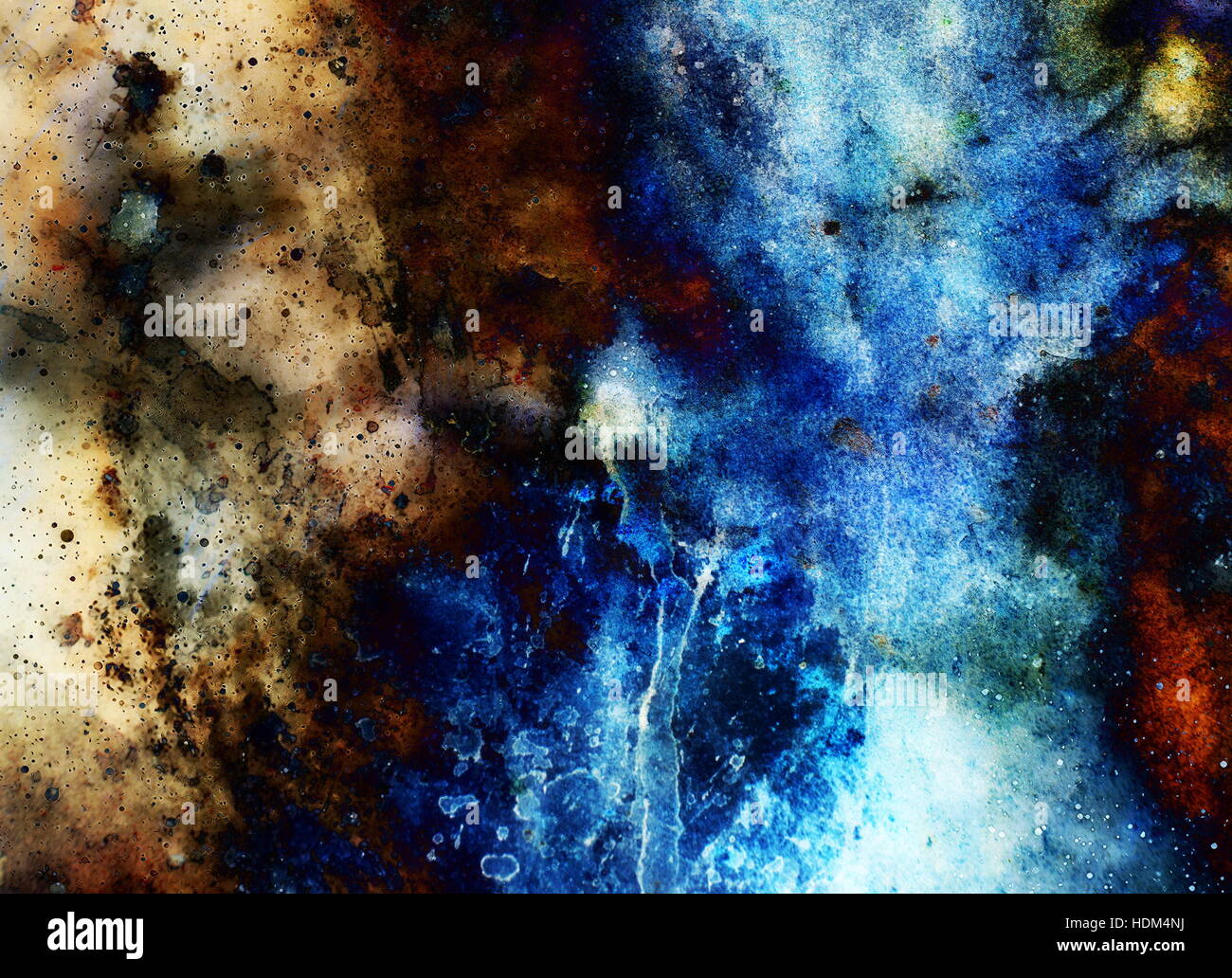 Cosmic space and stars, color cosmic abstract background Stock Photo ...