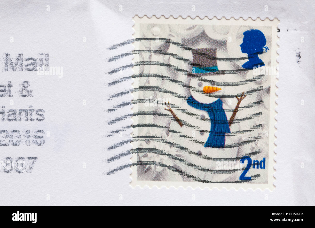 Second Class Stamp Franked High Resolution Stock Photography and Images ...