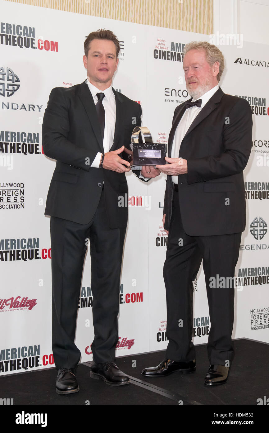 30th annual American Cinematheque Awards Gala at The Beverly Hilton ...