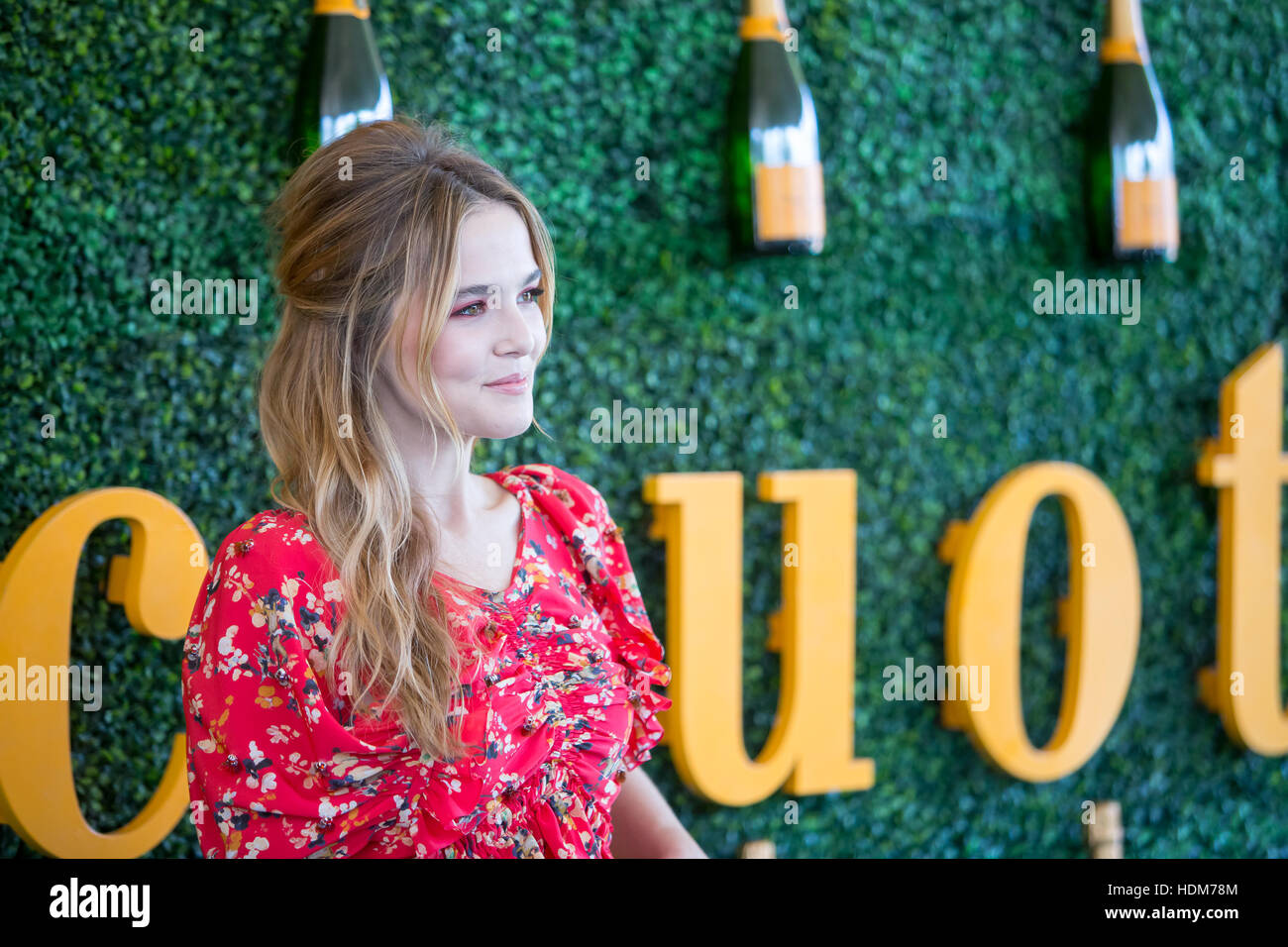 7th Annual Veuve Clicquot Polo Classic Featuring: Zoey Deutch Where ...