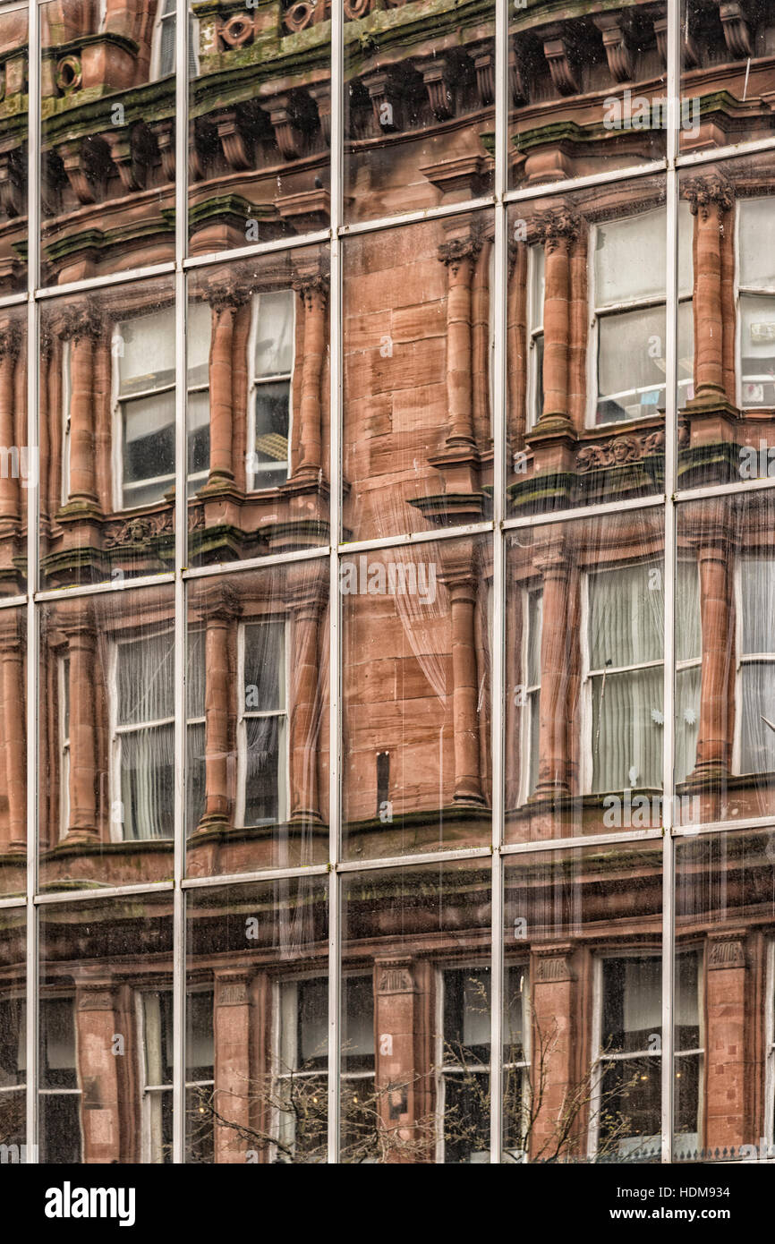 Glasgow red sandstone building hi-res stock photography and images - Alamy