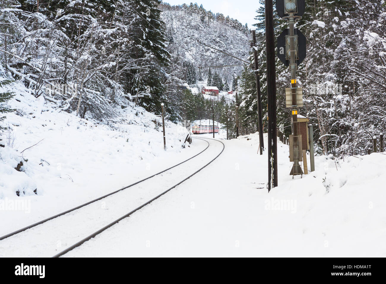 Bergen line train hi-res stock photography and images - Alamy