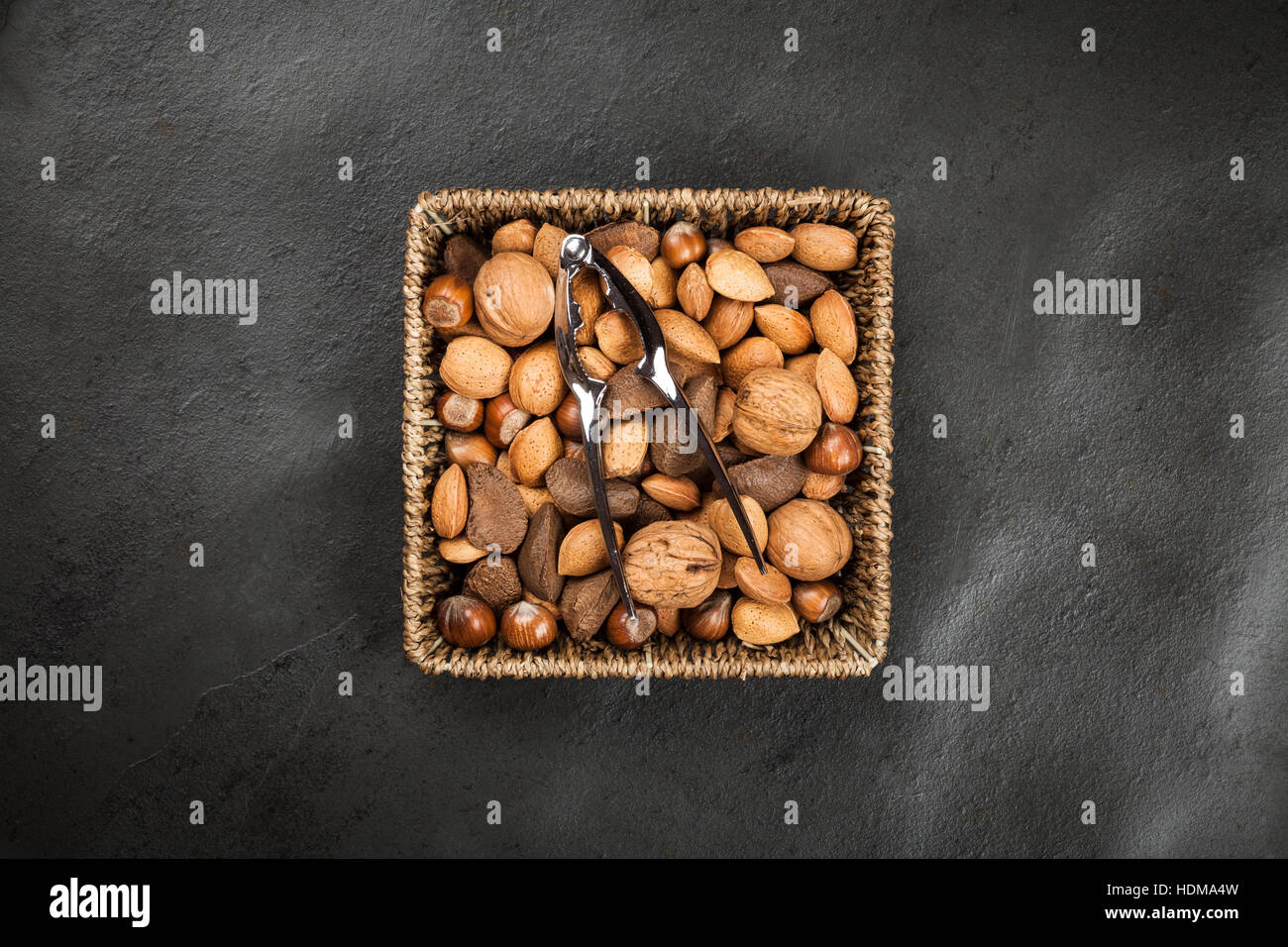 Assortment of nuts Stock Photo - Alamy
