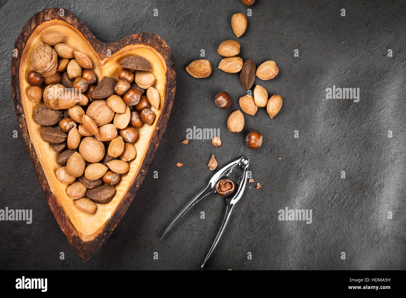 Assortment of nuts Stock Photo - Alamy