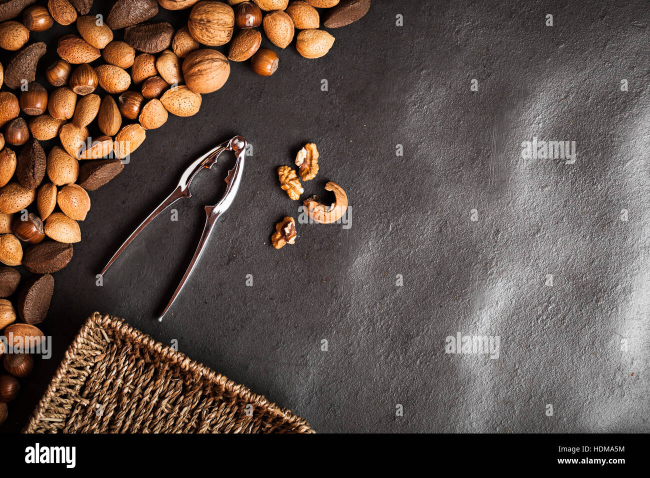 Assortment of nuts Stock Photo - Alamy