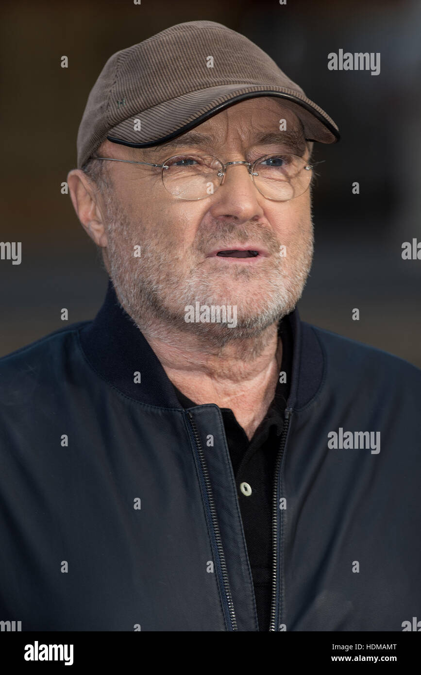 Phil Collins attends a photocall before he performs at the Royal Albert ...
