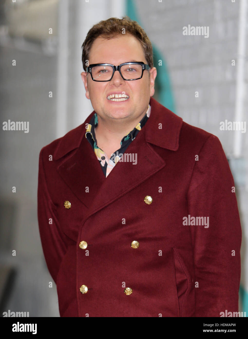 Alan Carr outside the ITV Studios Featuring: Alan Carr Where: London ...