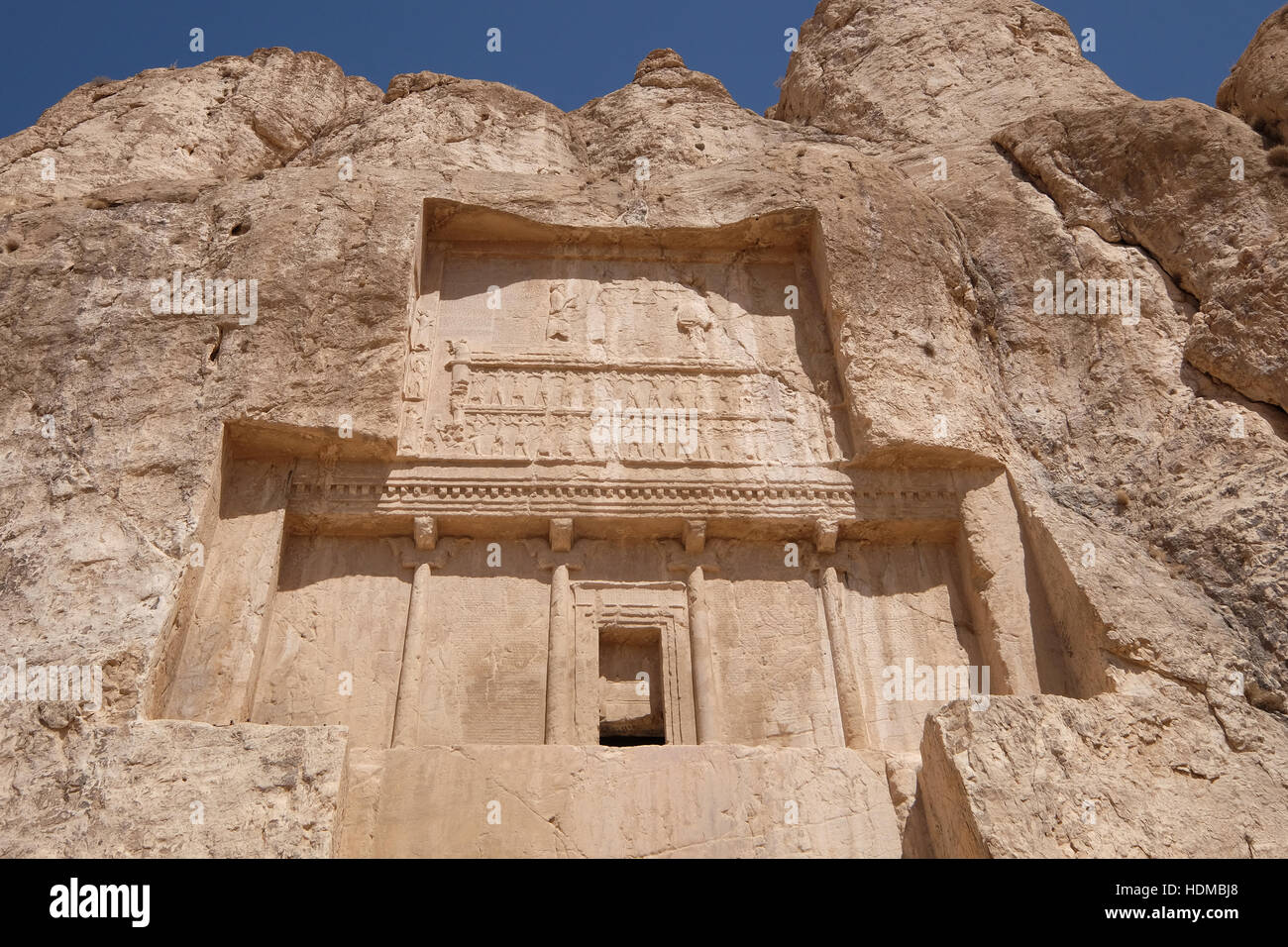 Naqsh-e Rustam is an ancient site consisting of colossal tombs of ...