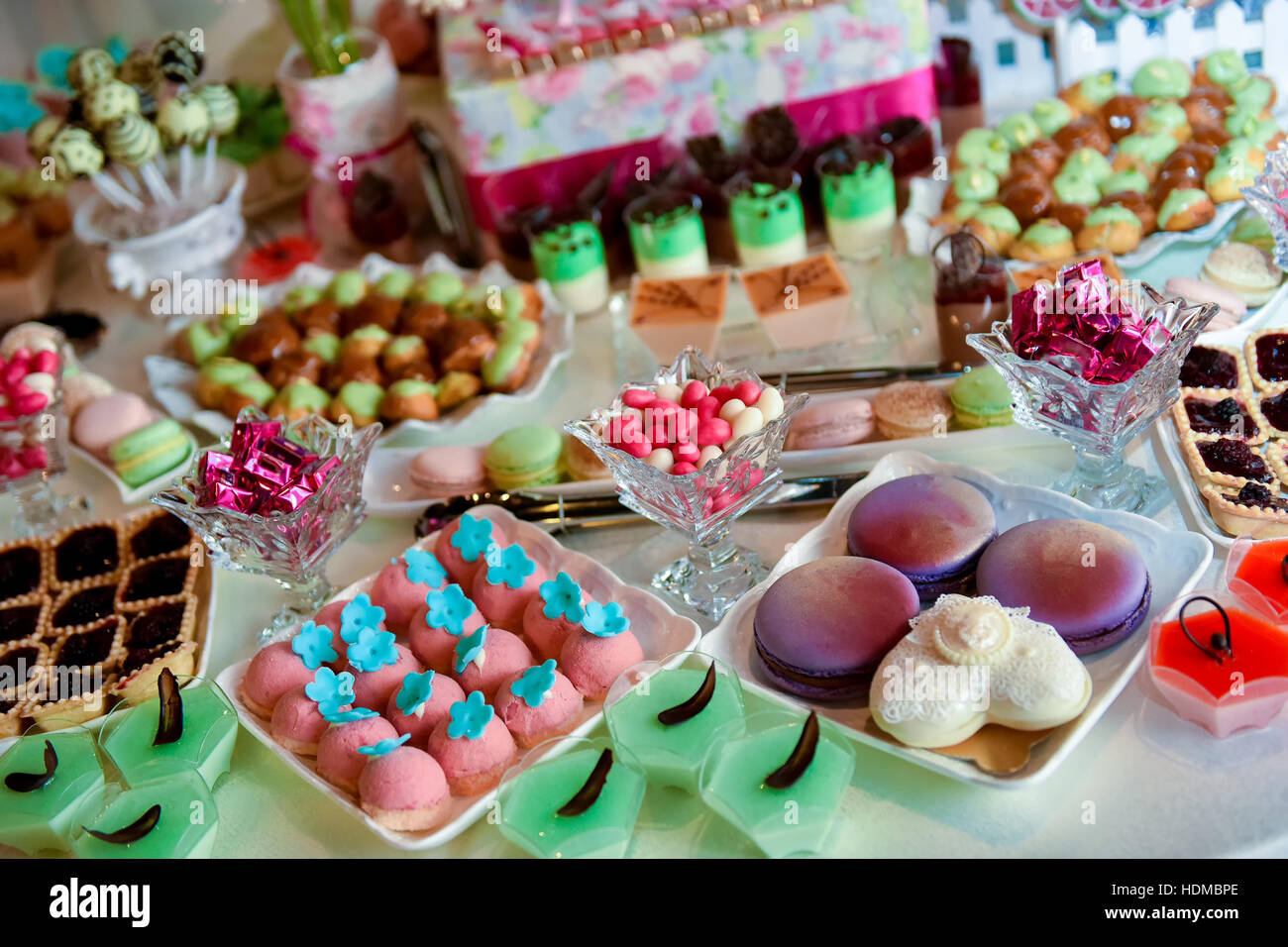 Candy bar in the natural light Stock Photo - Alamy