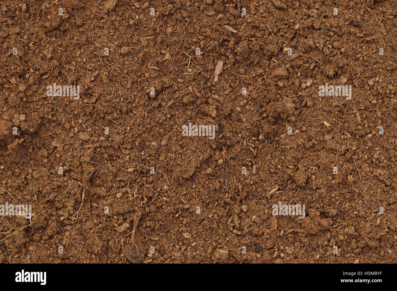 Peat Turf Macro Closeup, large detailed brown organic humus soil ...