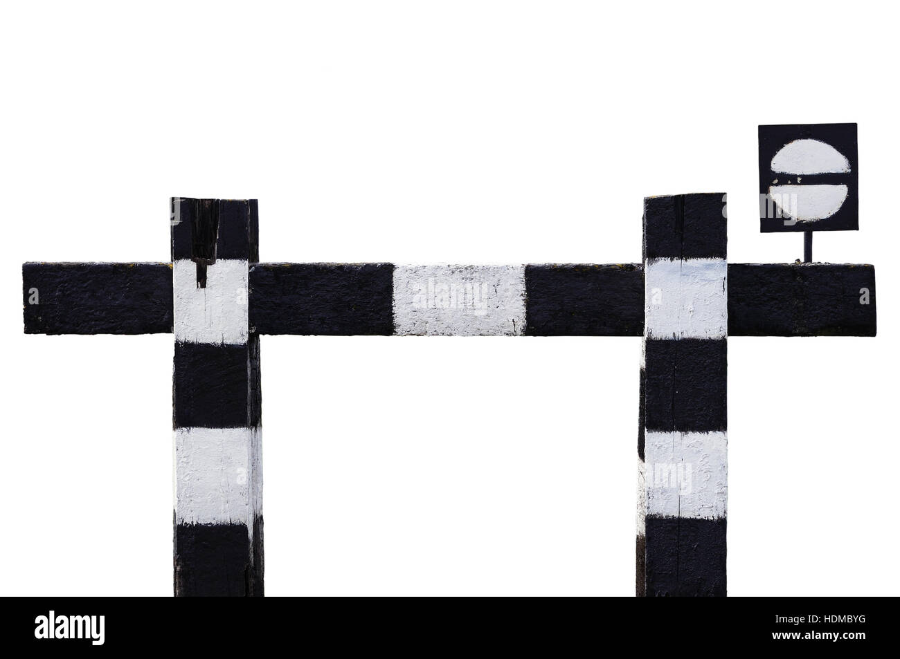 Trains railway safety signage Cut Out Stock Images & Pictures - Alamy