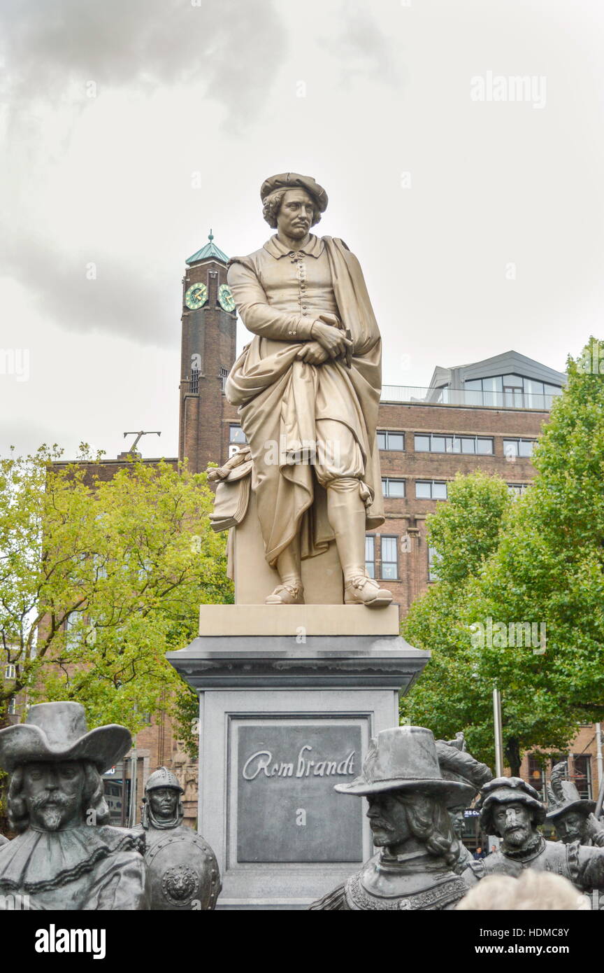 Rembrandtplein rembrandt square hi-res stock photography and images - Alamy