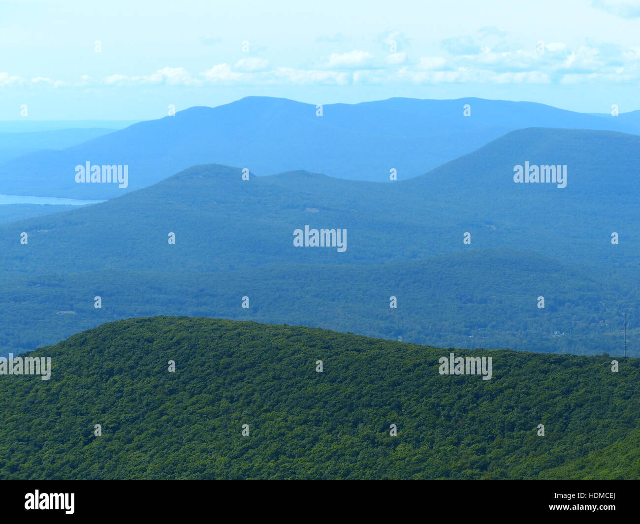 Catskill Mountains, viewed from Overlook Mountain Stock Photo - Alamy