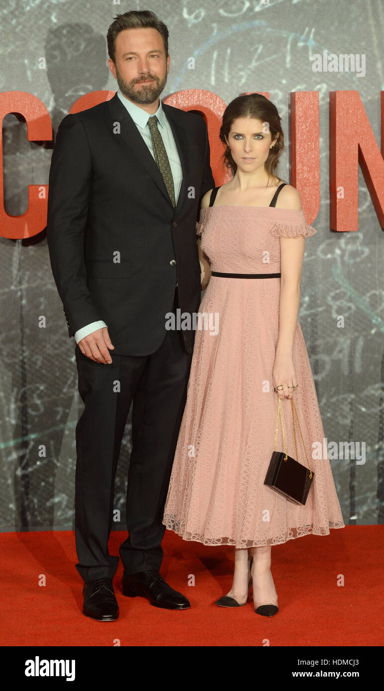 'The Accountant' European Premiere Featuring: Anna Kendrick, Ben ...