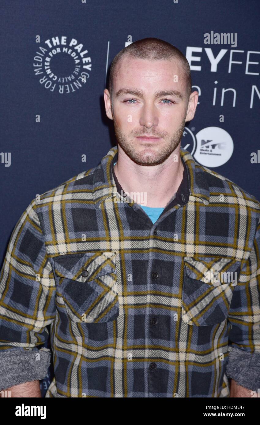 Jake McLaughlin attending the premiere of 'Quantico,' during PaleyFest ...