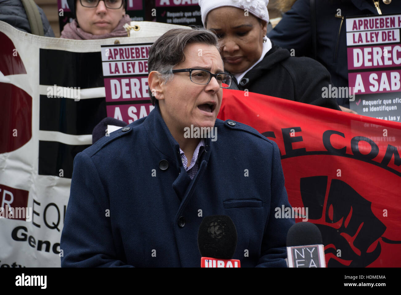 New York, USA. 12th Dec, 2016. Tina Luongo, Attorney-in-Charge of the ...