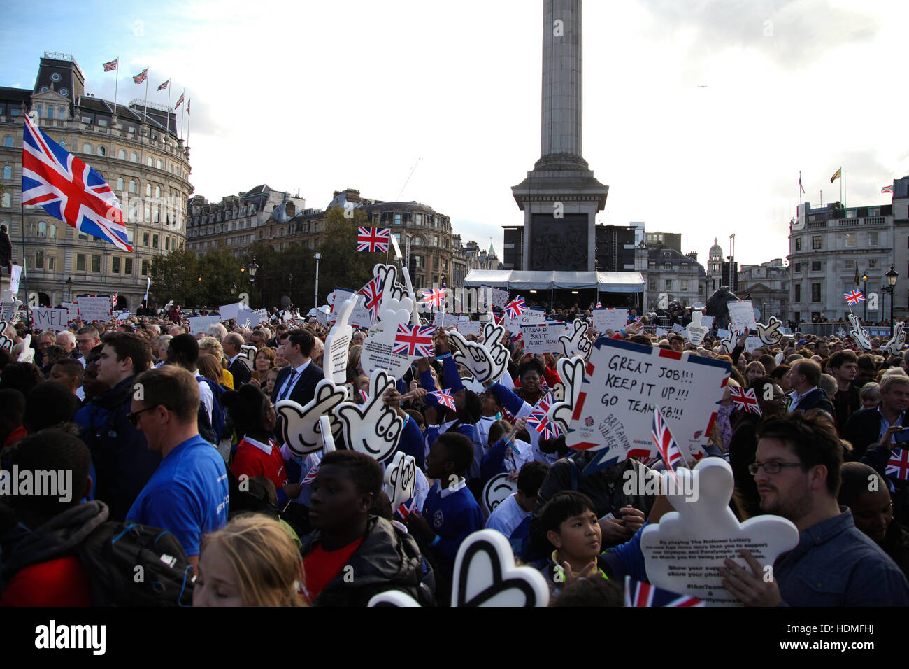Welcome home celebrations for Team GB and Paralympic GB squad in ...