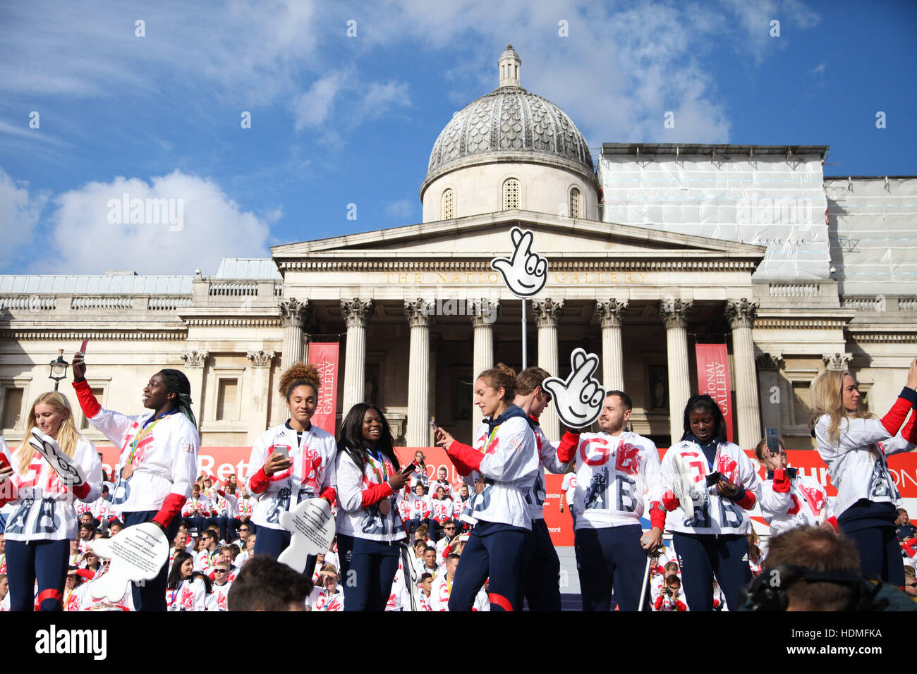 Welcome home celebrations for Team GB and Paralympic GB squad in ...