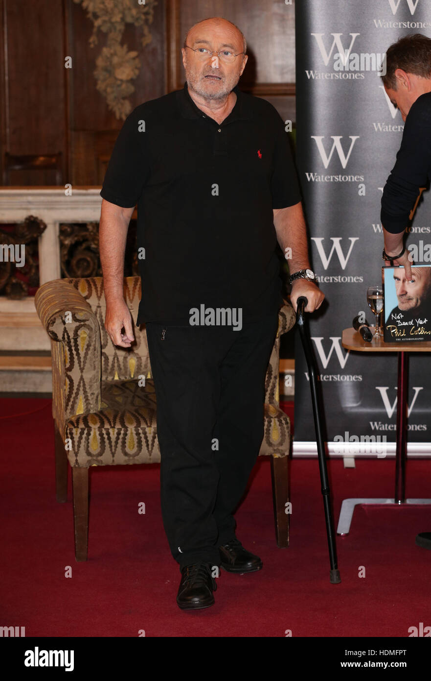 Phil Collins attends a photocall to celebrate the launch of his ...