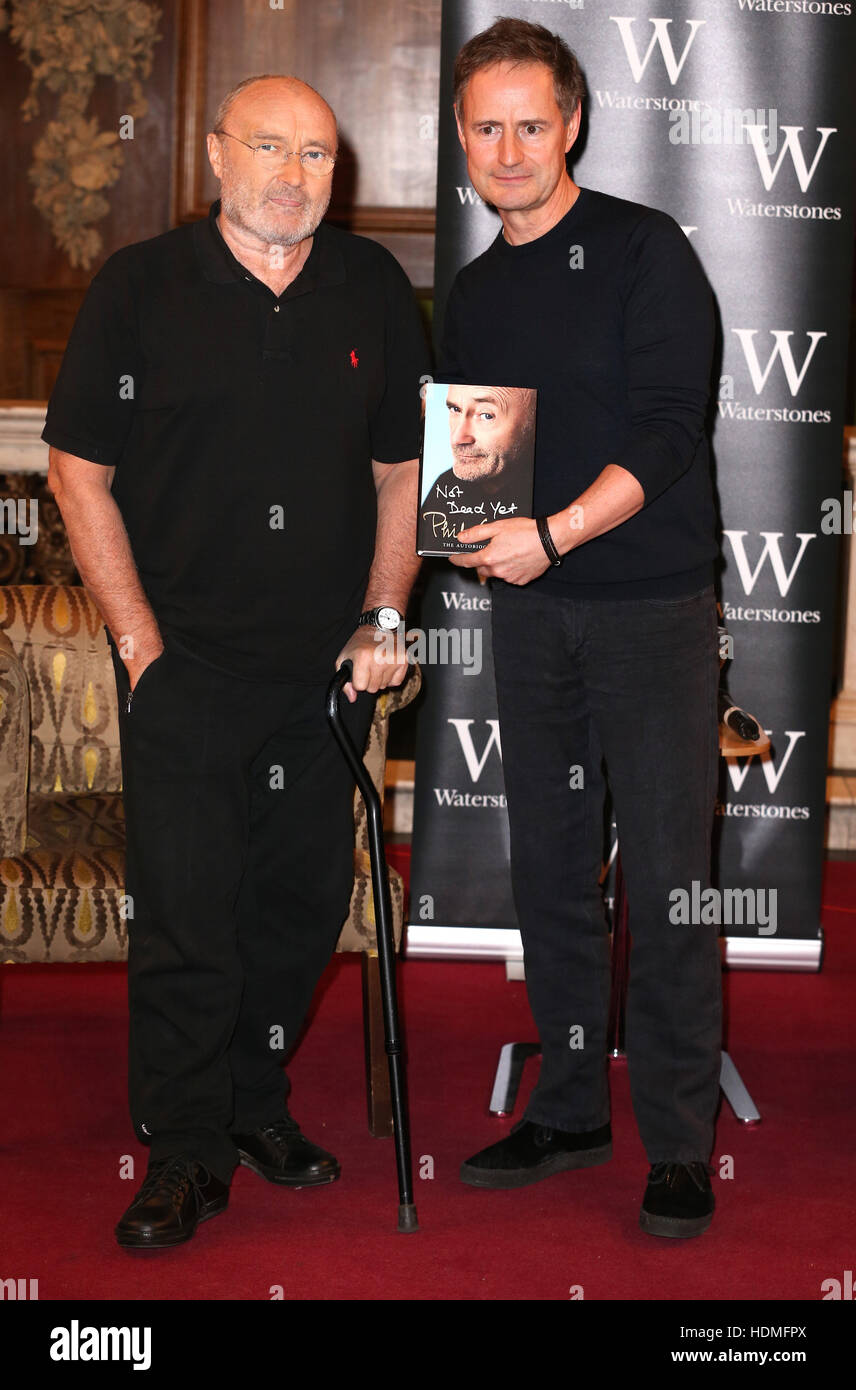 Phil Collins attends a photocall to celebrate the launch of his ...