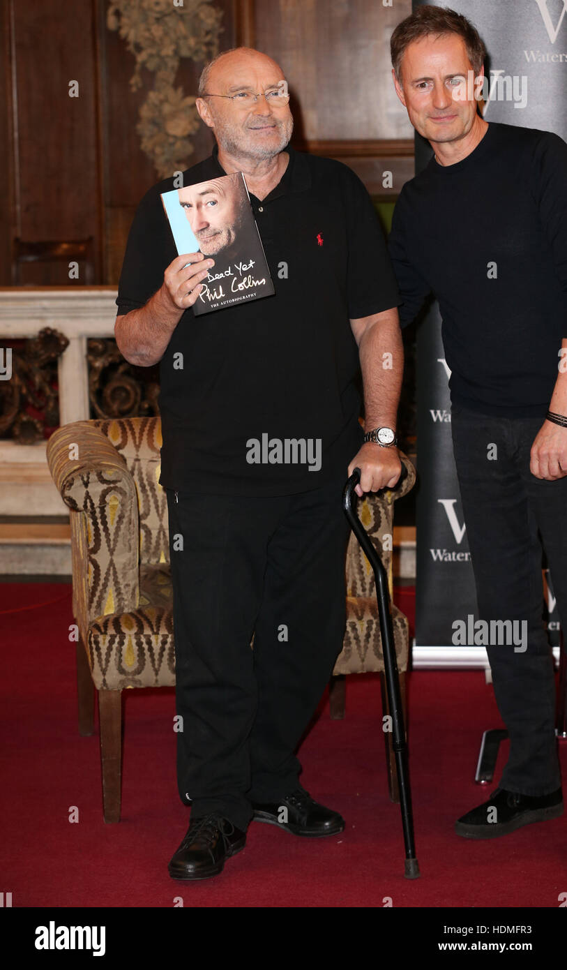 Phil Collins attends a photocall to celebrate the launch of his ...