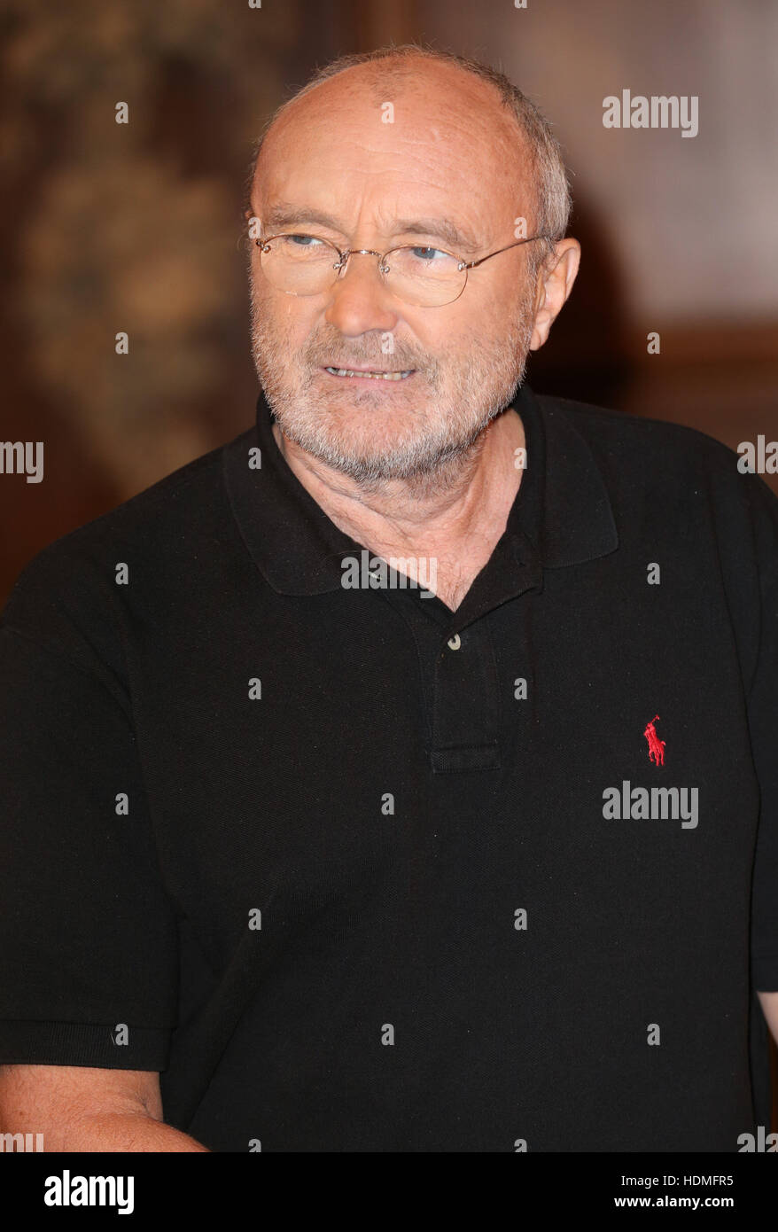 Phil Collins attends a photocall to celebrate the launch of his ...