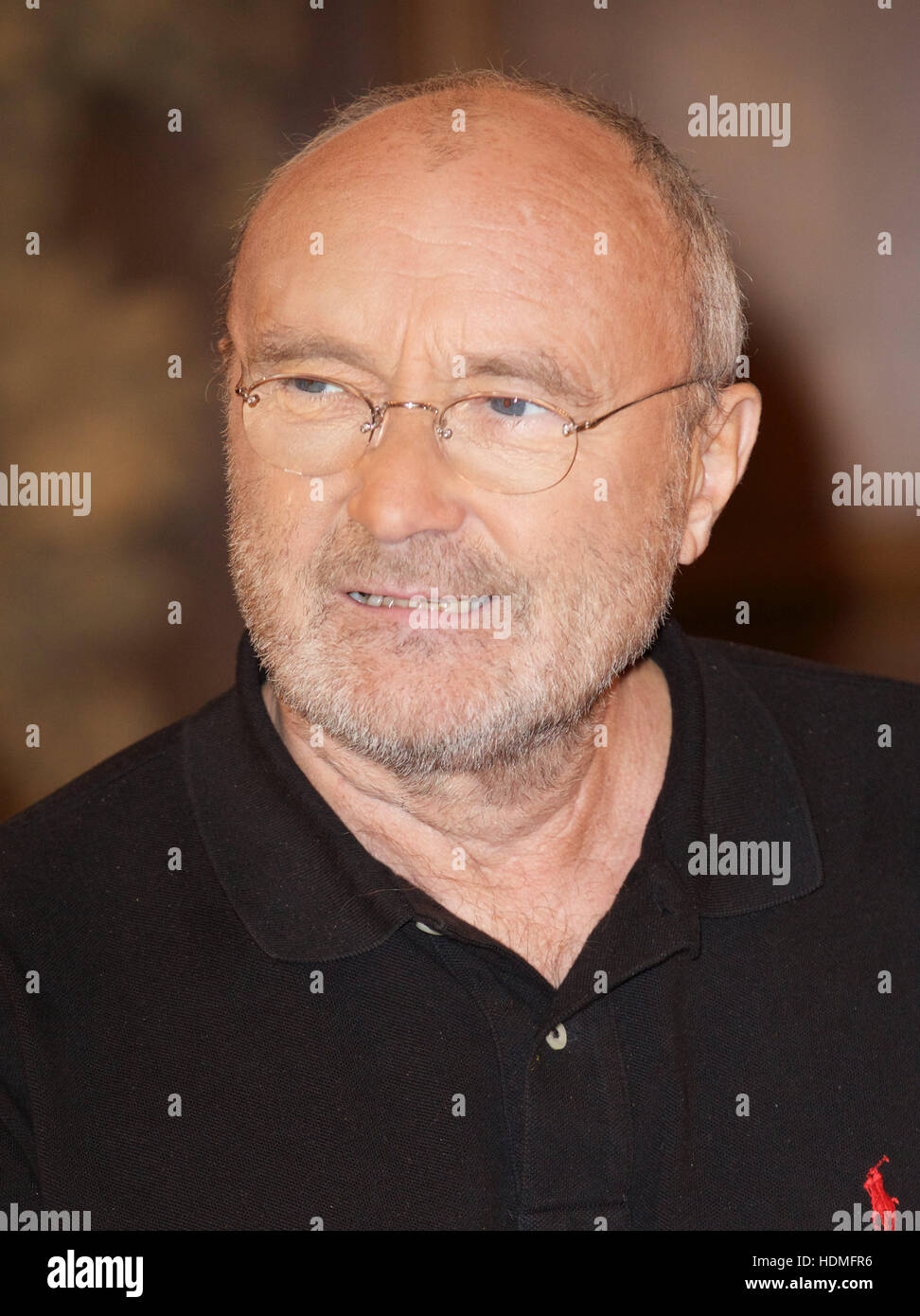 Phil Collins attends a photocall to celebrate the launch of his ...
