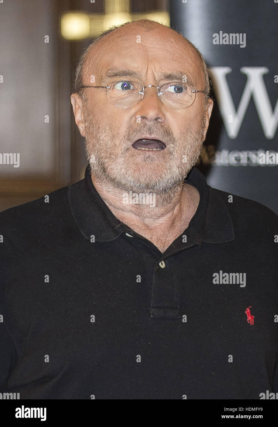 Phil Collins Launches his Autobiography 'Not Dead Yet' at St James ...
