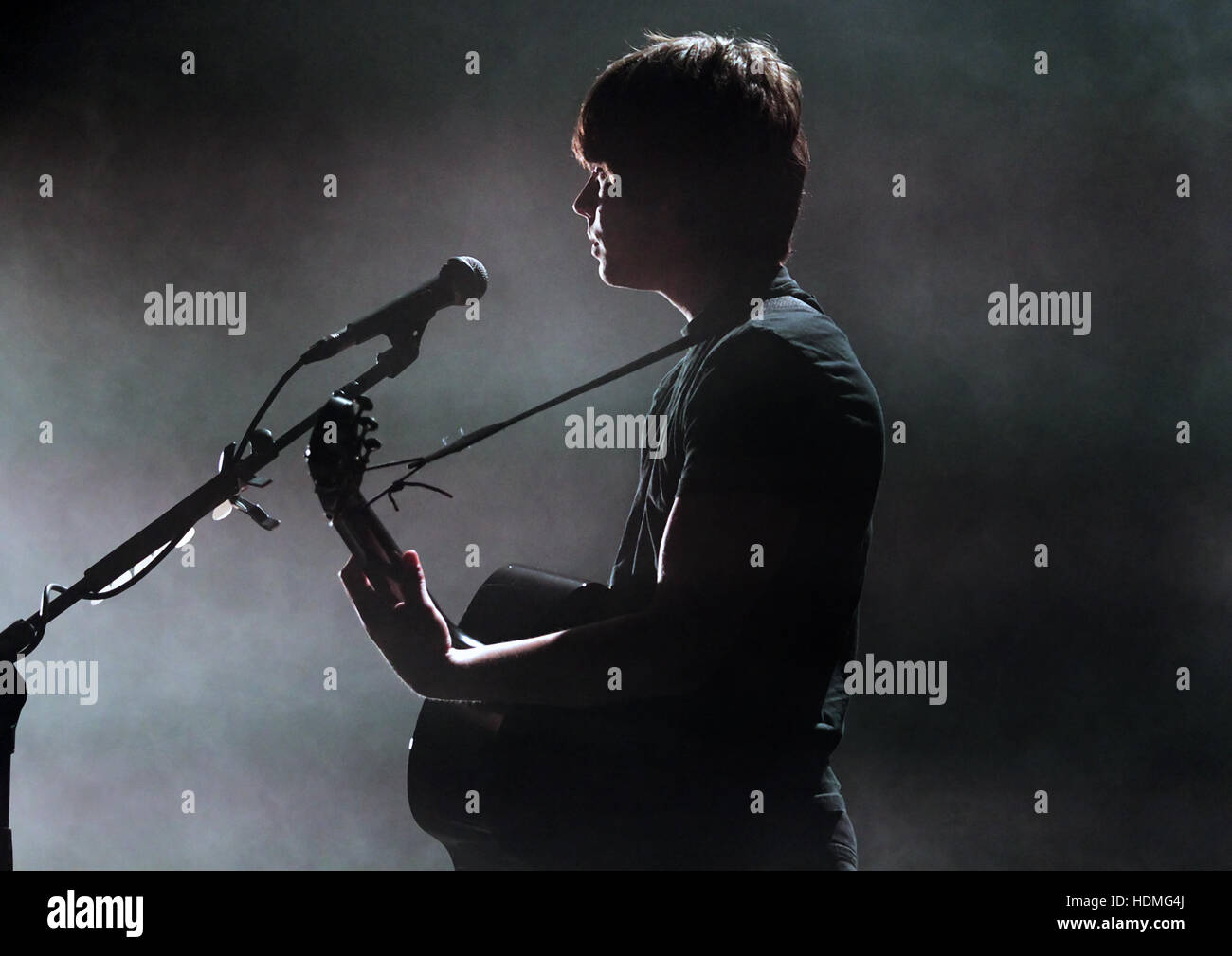 Jake Bugg performing at Manchester O2 Apollo Featuring: Jake Bugg Where ...