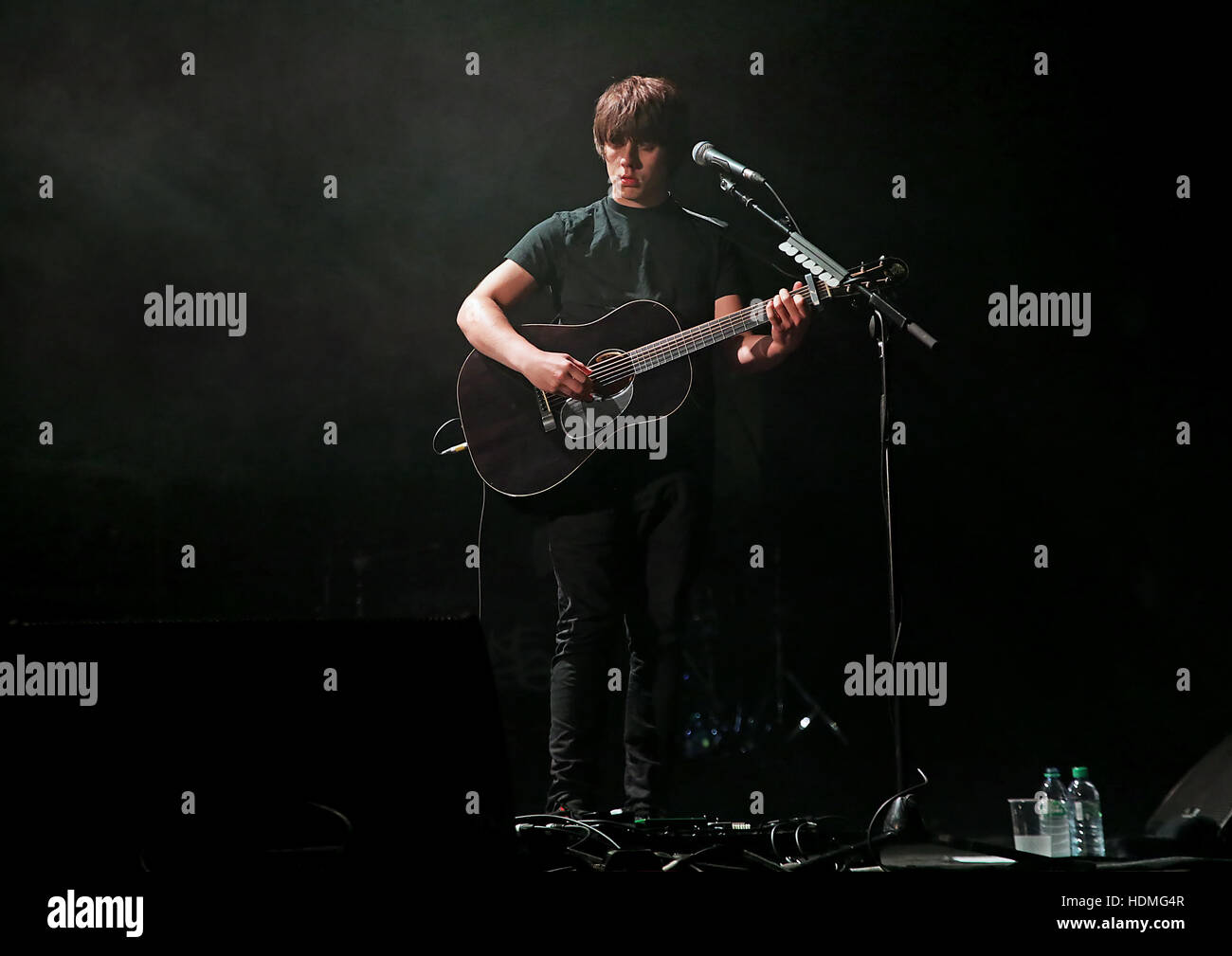 Jake Bugg performing at Manchester O2 Apollo Featuring: Jake Bugg Where ...
