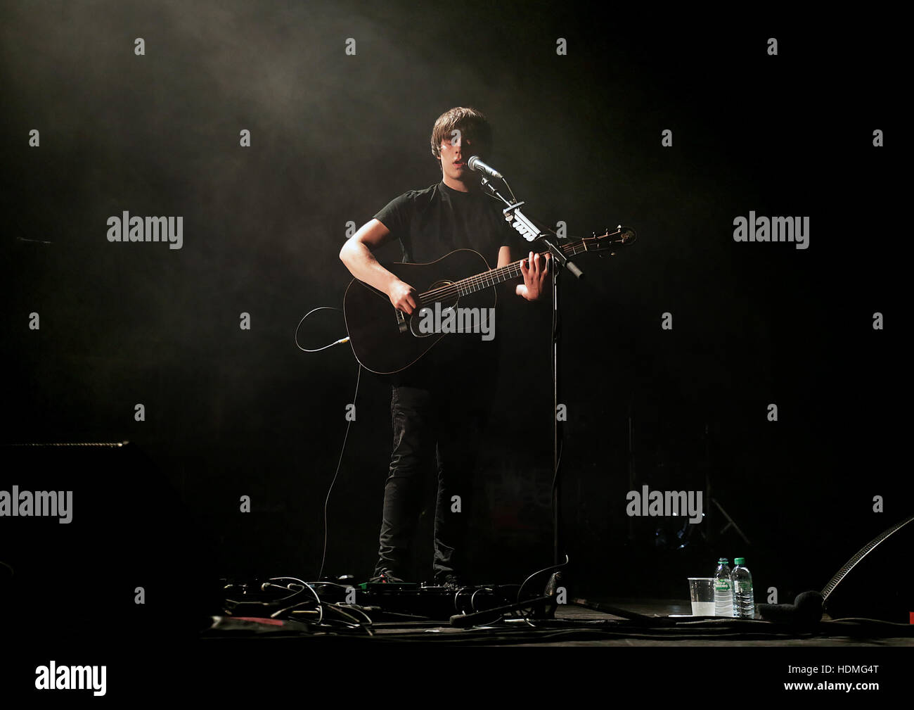 Jake Bugg performing at Manchester O2 Apollo Featuring: Jake Bugg Where ...