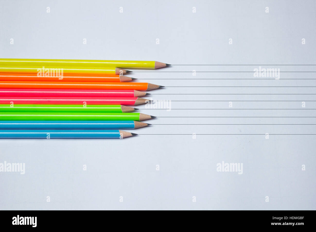 Colorful pencil sketch hi-res stock photography and images - Alamy