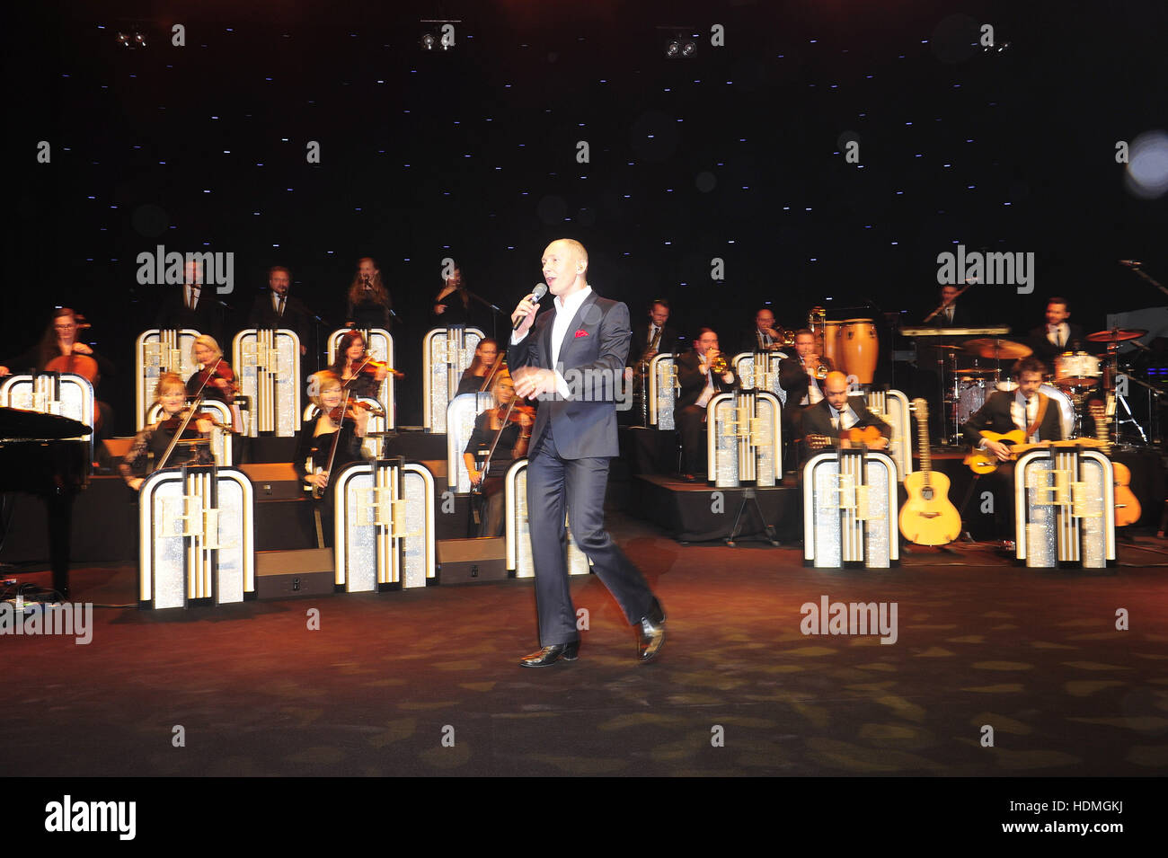 Helmut Lotti concert at Nikolaisaal in Potsdam. Featuring: Helmut Lotti ...