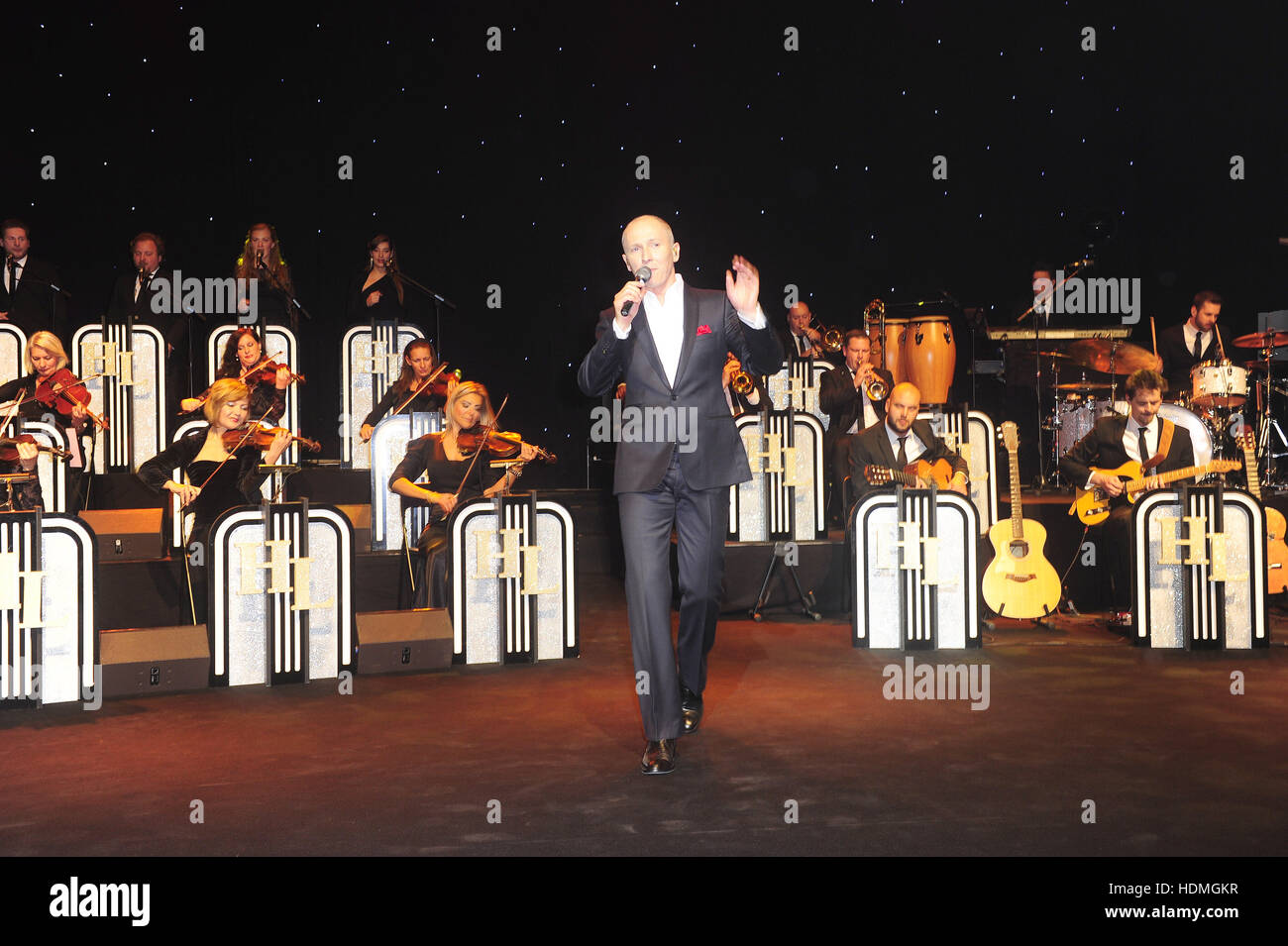 Helmut Lotti concert at Nikolaisaal in Potsdam. Featuring: Helmut Lotti ...