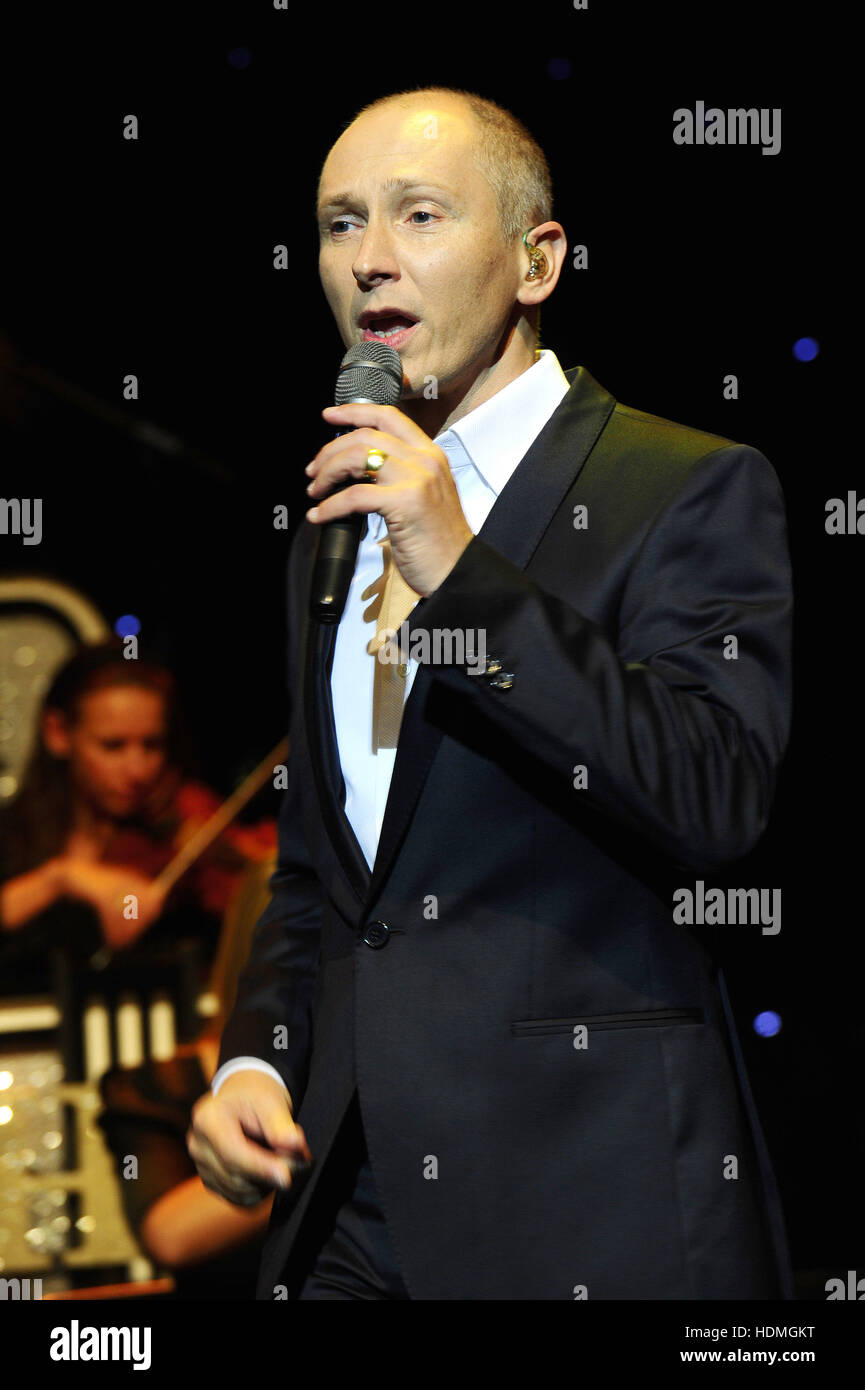 Helmut Lotti concert at Nikolaisaal in Potsdam. Featuring: Helmut Lotti ...