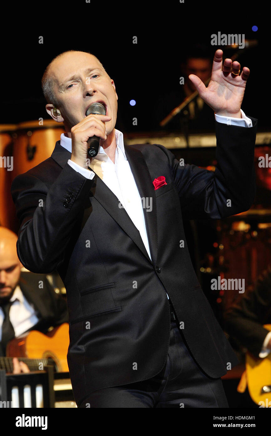 Helmut Lotti concert at Nikolaisaal in Potsdam. Featuring: Helmut Lotti ...