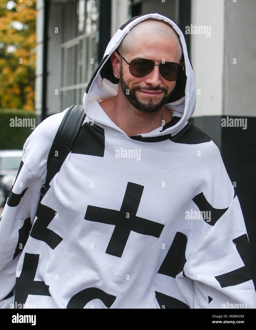 Choreographer Brian Friedman arrives for dance rehearsals with the X ...