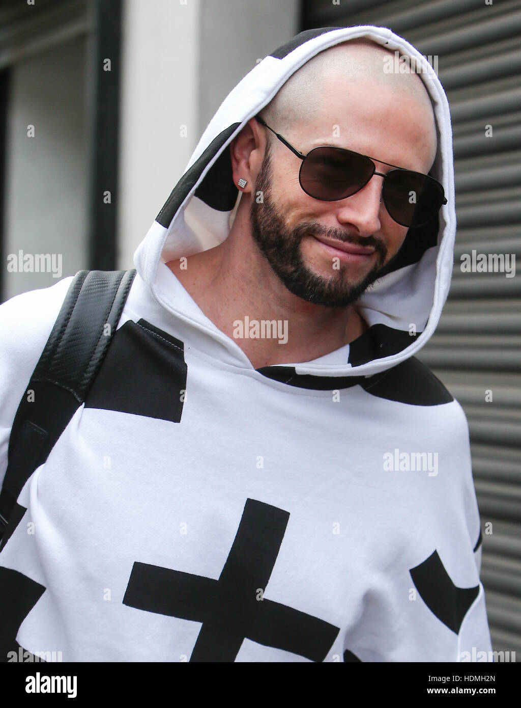 Choreographer Brian Friedman arrives for dance rehearsals with the X ...
