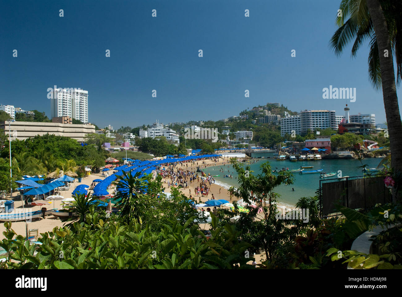 Caleta Beach (Playa Caleta) in Acapulco, Mexico Stock Photo - Alamy