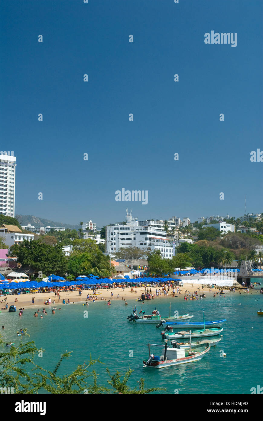 Caleta Beach (Playa Caleta) in Acapulco, Mexico Stock Photo - Alamy