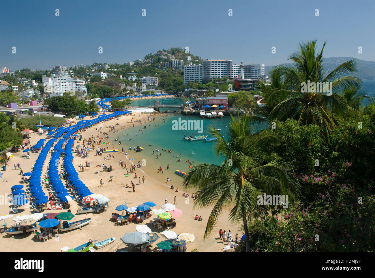 Caleta Beach (Playa Caleta) in Acapulco, Mexico Stock Photo - Alamy