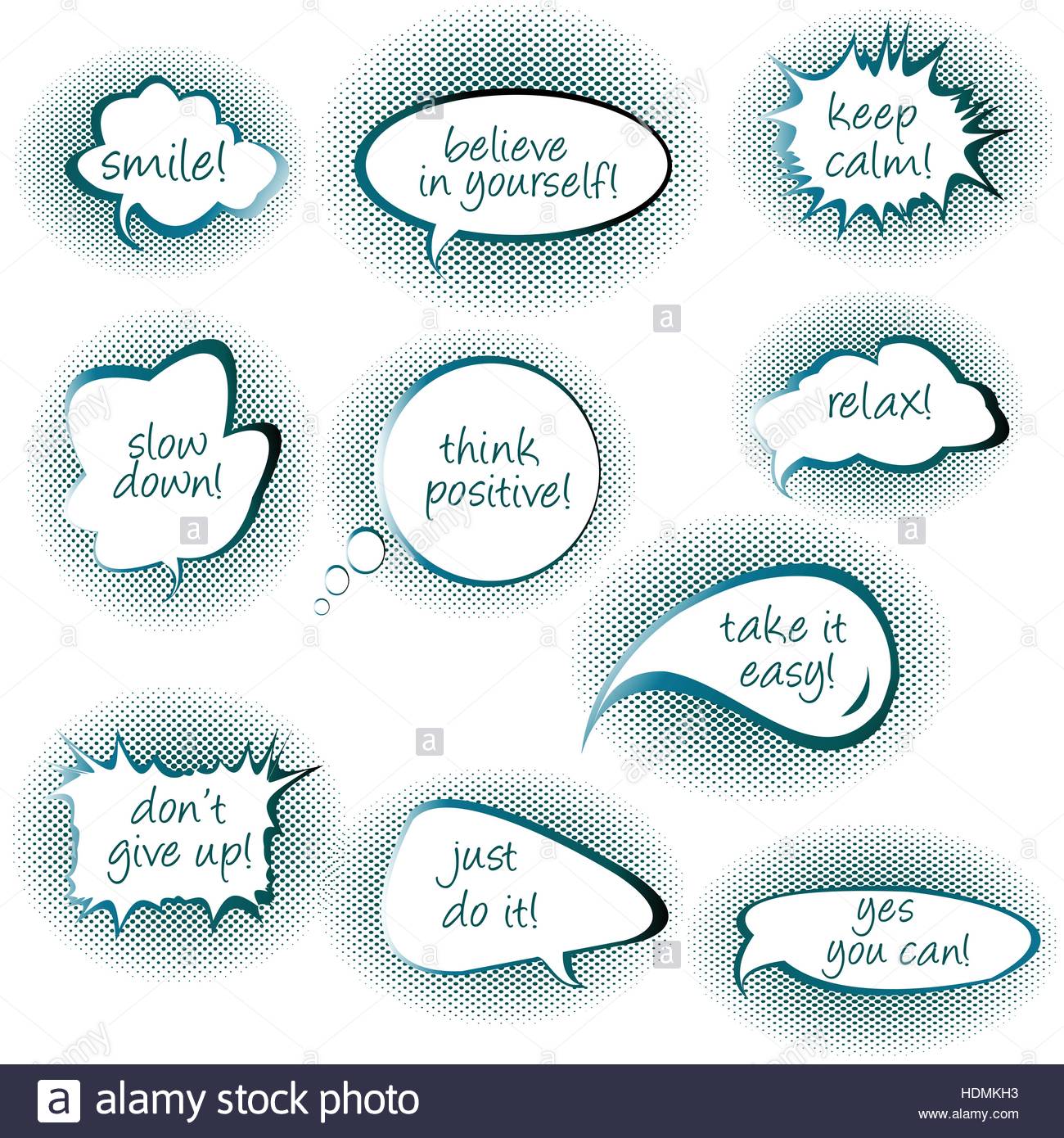Thinking Bubble Vector Vectors Stock Photos & Thinking Bubble Vector ...