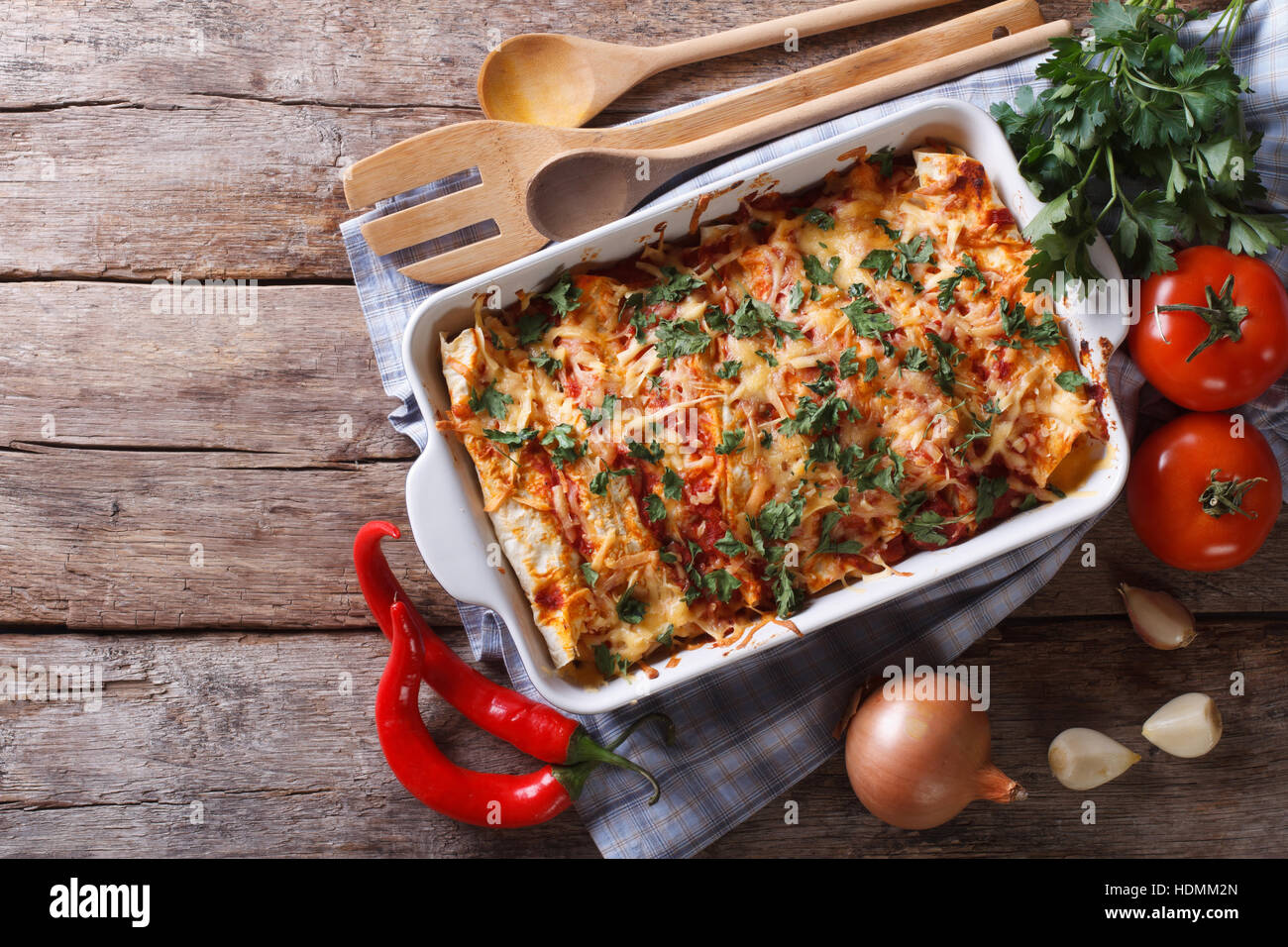 Enchilada hi-res stock photography and images - Alamy